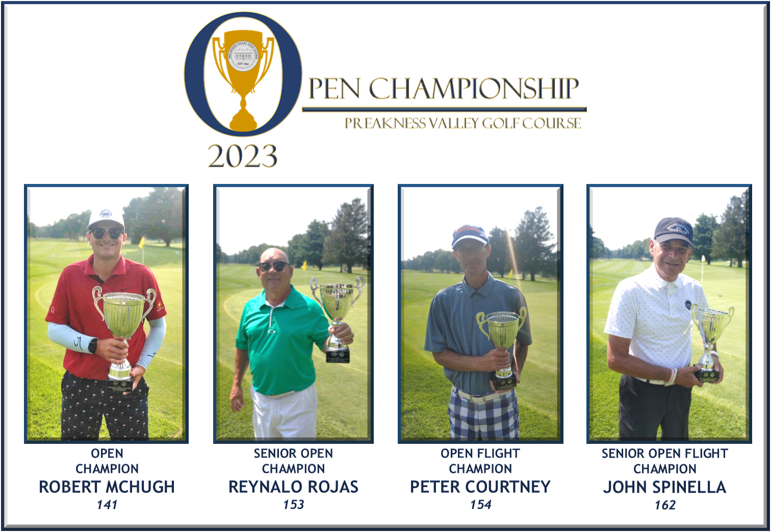 PVGC OPEN CHAMPIONSHIP - Preakness Valley Golf Course