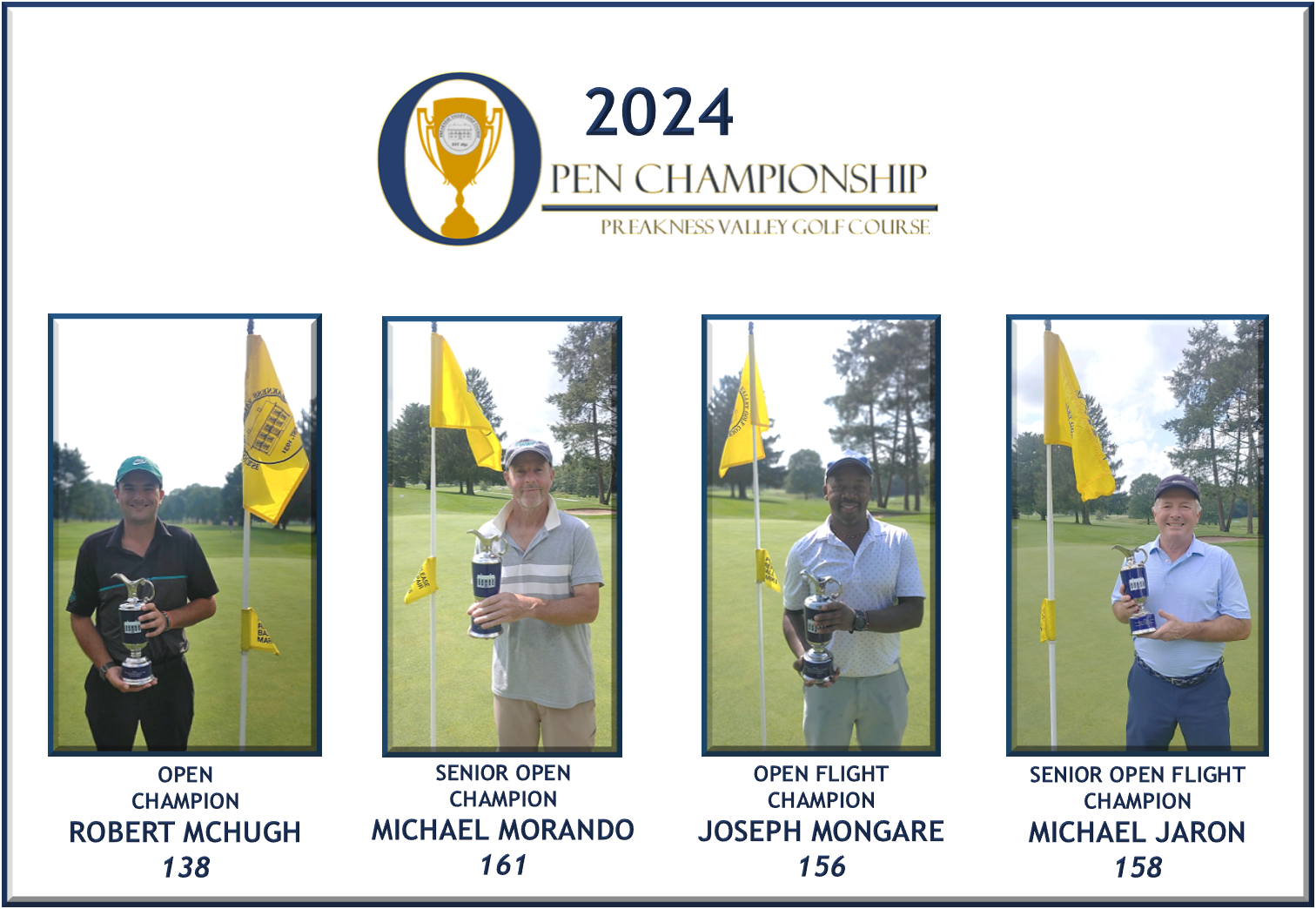 PVGC OPEN CHAMPIONSHIP - Preakness Valley Golf Course